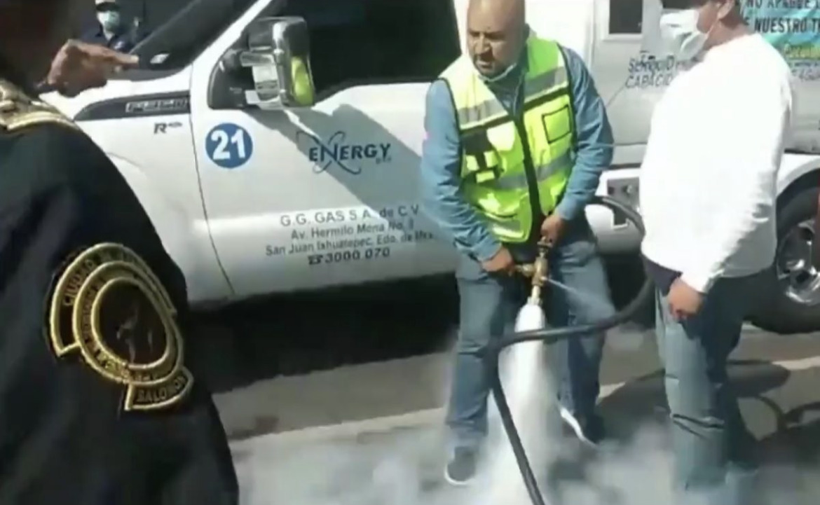 Estallan gaseros en CDMX